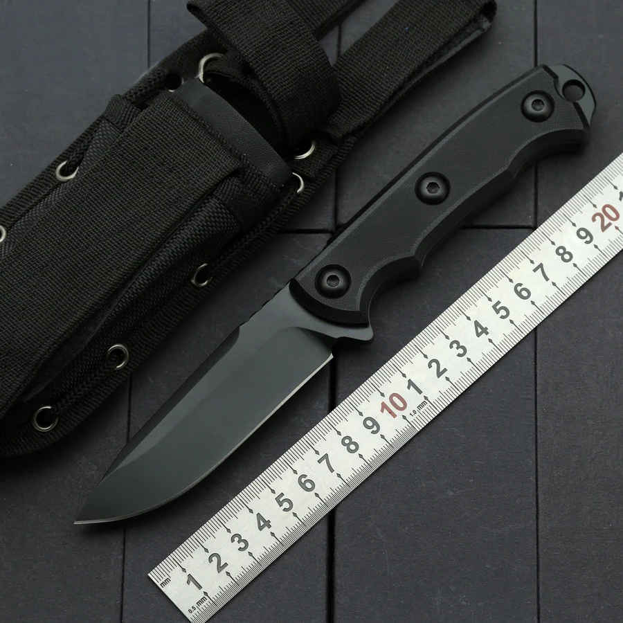 Zt 0180 ao ar livre faca fixa 8cr13mov lâmina de aço g10 lidar com ...