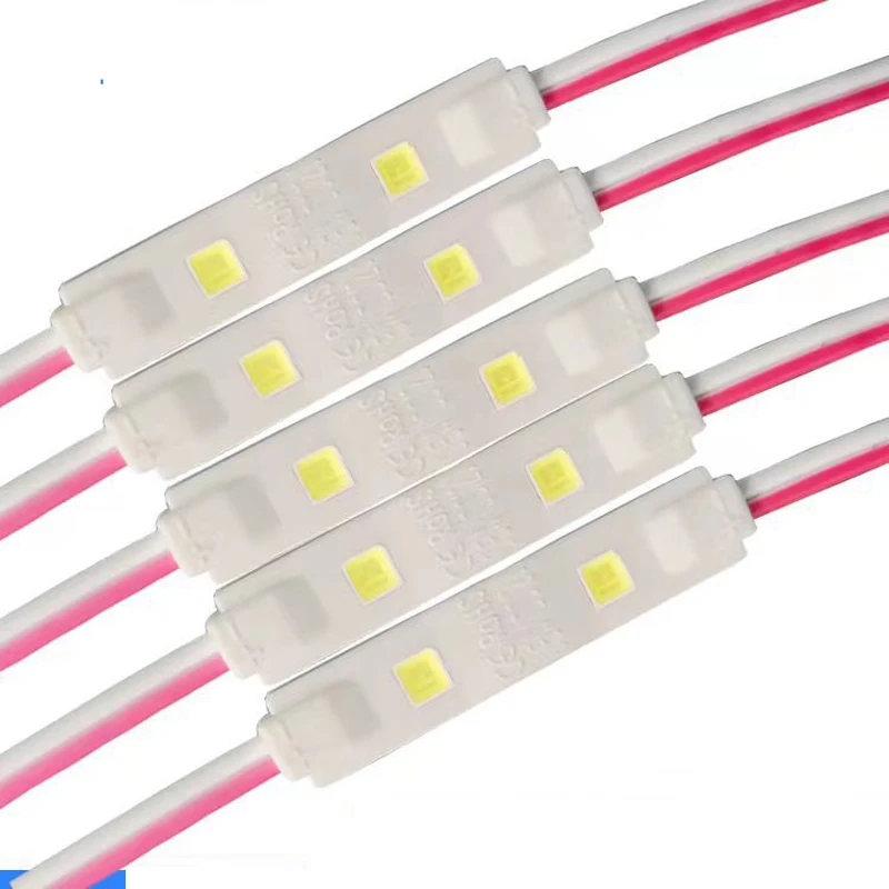 100pcs-Small-Narrow-Slim-Mini-LED-Module-2-Leds-26-07mm-Letter-Sign ...