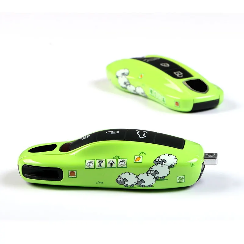 3-Piece-Set-Painted-Car-Key-Cover-Key-Fob-Shell-Fit-for-Porsche-Macan ...