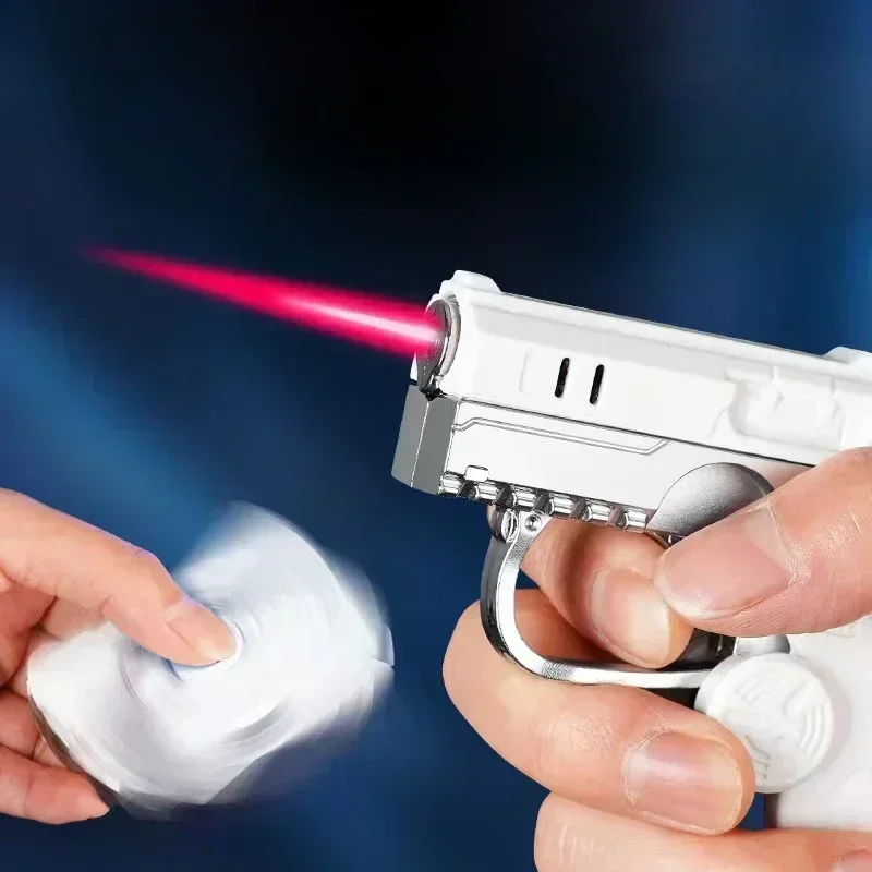 New-Fingertip-Decompression-Gyroscope-Foldable-Gas-Gun-Jet-Lighter ...