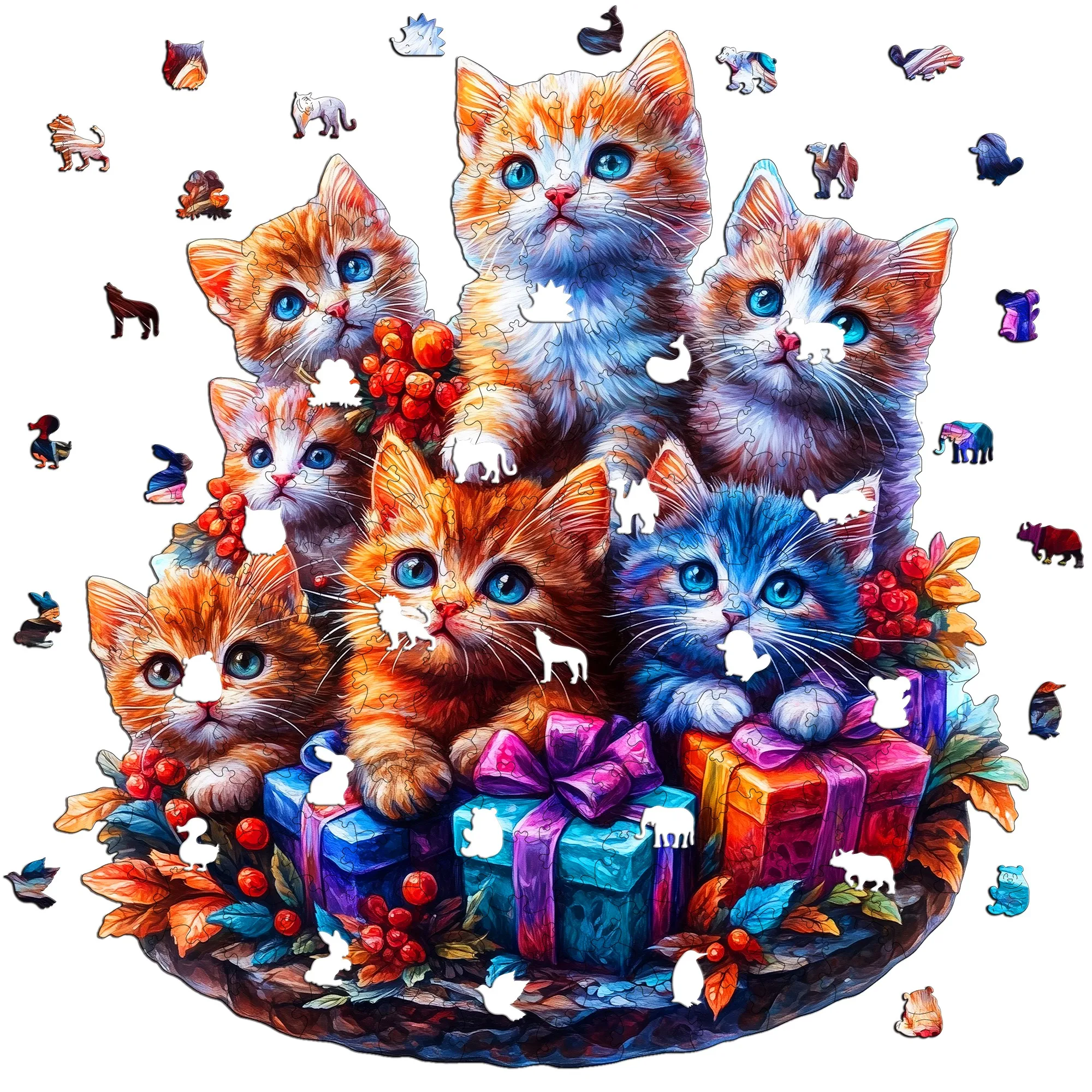 Деревянный пазл Creative Challenge | AliExpress