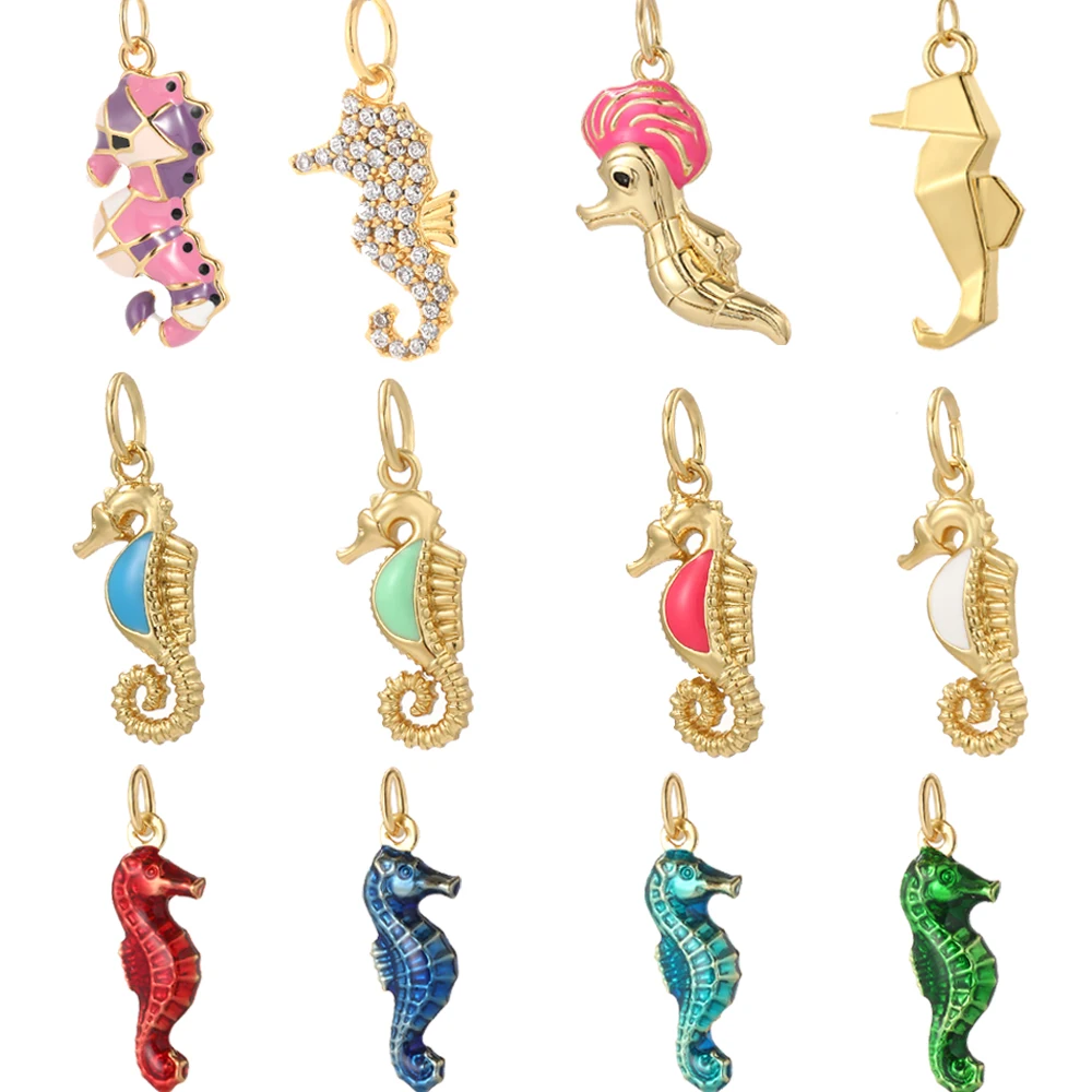 Cute-Seahorse-charms-for-jewelry-making-Makes-Diy-woman-Earrings ...