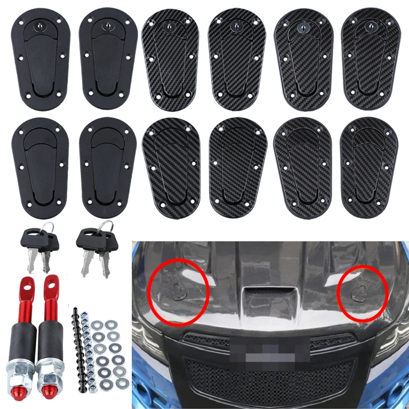 Universal-Racing-Hood-Lock-Engine-Bonnet-Pin-Trava-Kits-Remontagem-com ...