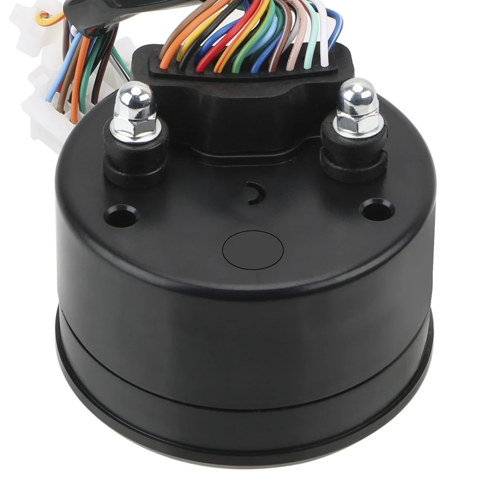 Motorcycle Panel Speedometer Universal Night vision Dial Odometer LED ...