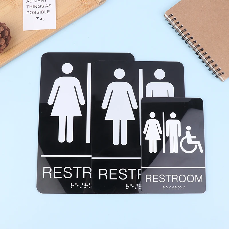 Restroom-Sign-Bathroom-Sign-For-Business-Unisex-Braille-Restroom-Sign ...