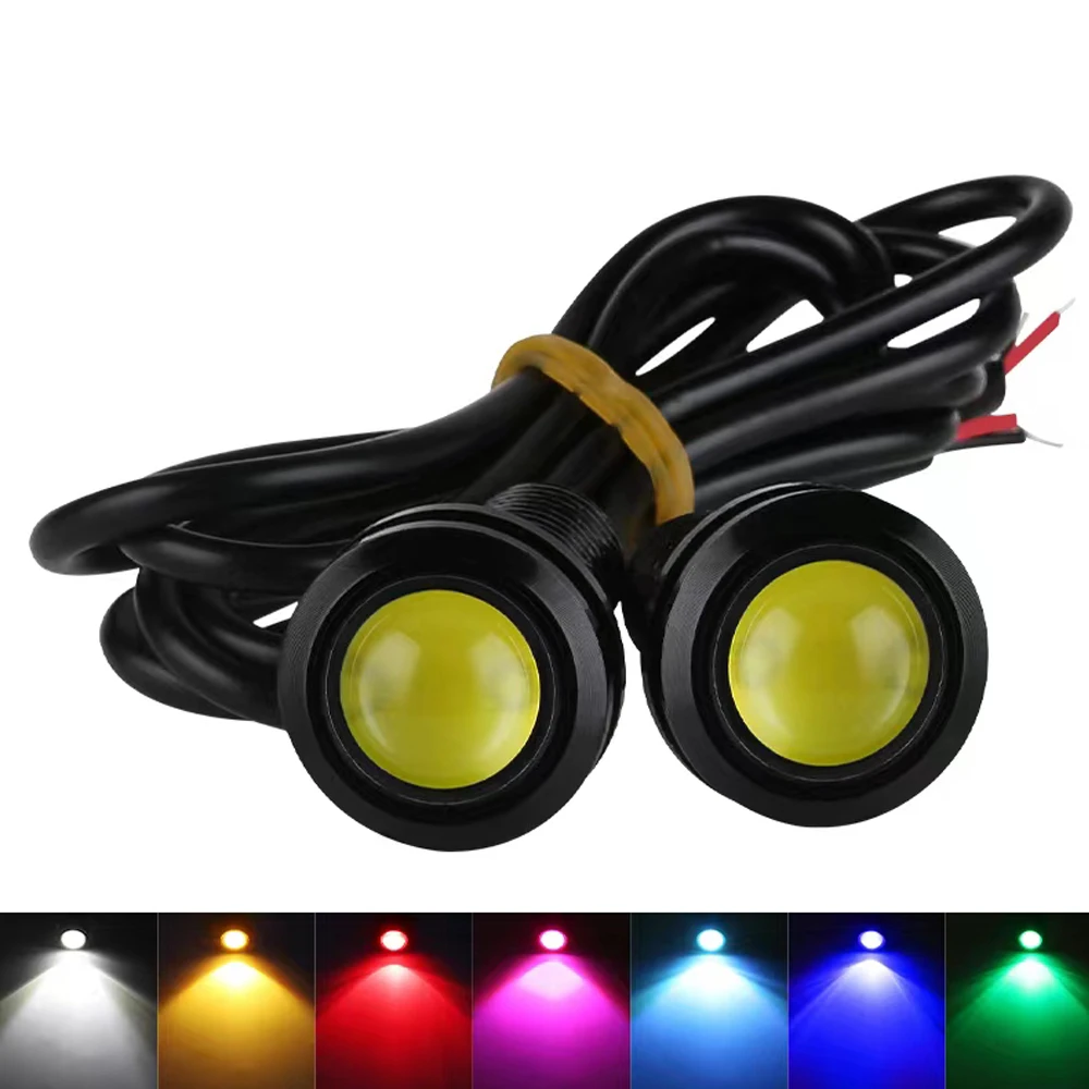 18mm Car Eagle Eye Drl Led Daytime Running Lights Led 12v Backup ...