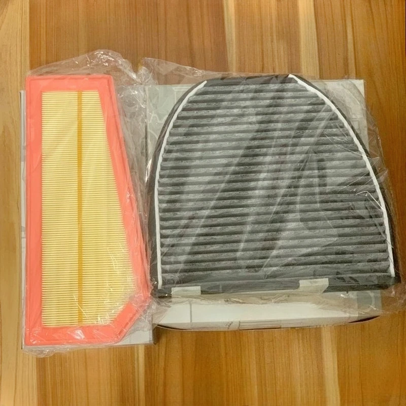 2pcs Filter Set For E200L E260L E260 C260 C200 C250 C260 CGI W212 W204 ...