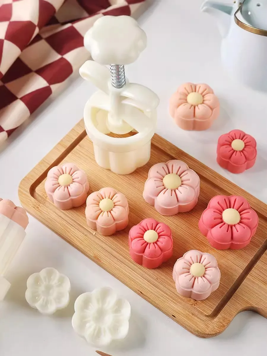 25g-50g-Mini-Mooncake-Hand-Pressed-Mold-Cute-Flower-Shape-Cookie-Pastry ...