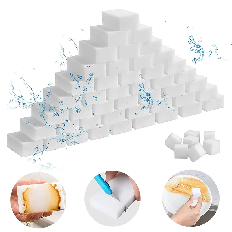 5/10/20/50/100pcs Melamine Sponge Magic Sponge Household Sponge Eraser ...