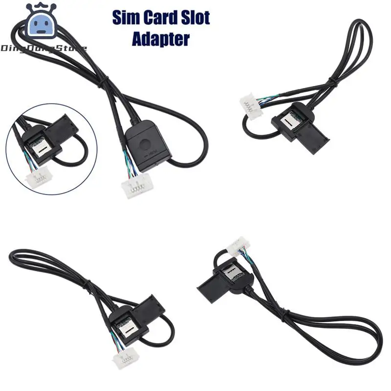 1Pc-Sim-Card-Slot-Adapter-For-Android-Radio-Multimedia-Gps-4G-20pin ...