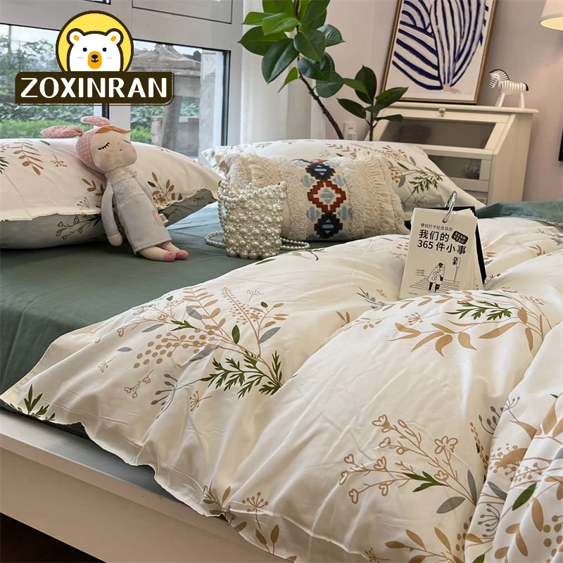 Luxury Nordic Bedclothes Bedding Set Duvet Cover Comforter Sets Bed ...