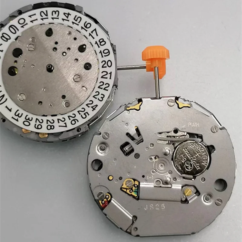 New-original-quartz-movement-JS25-movement-three-point-calendar-3-6-9 ...