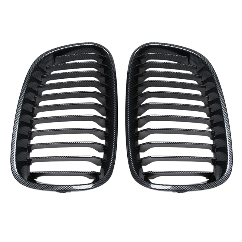 Carbon Fiber Printed Car Grille Sedan/Wagon for BMW F10 F18 M5 11 14 ...