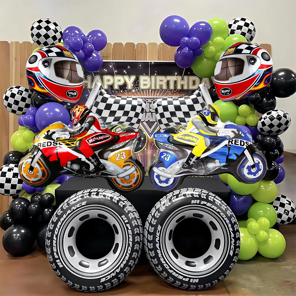 Motocross Party Supplies Motocross Dirt Bike Birthday Decoration ...