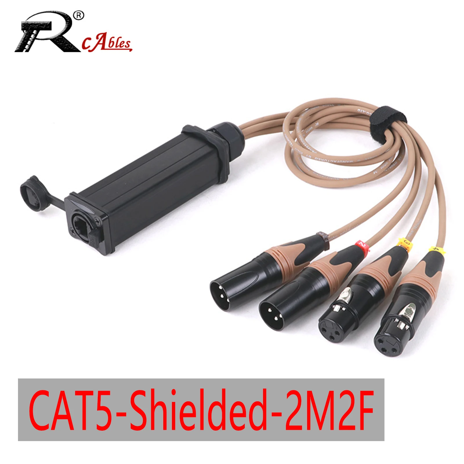 1PC-3PIN-XLR-2-Female-2-Male-Snake-4-Channel-Multi-Network-Snake ...