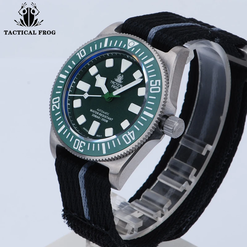 Tactical-Frog-FXD-Titanium-V4-Watch-Men-NH35-Automatic-Mechanical-BGW-9 ...