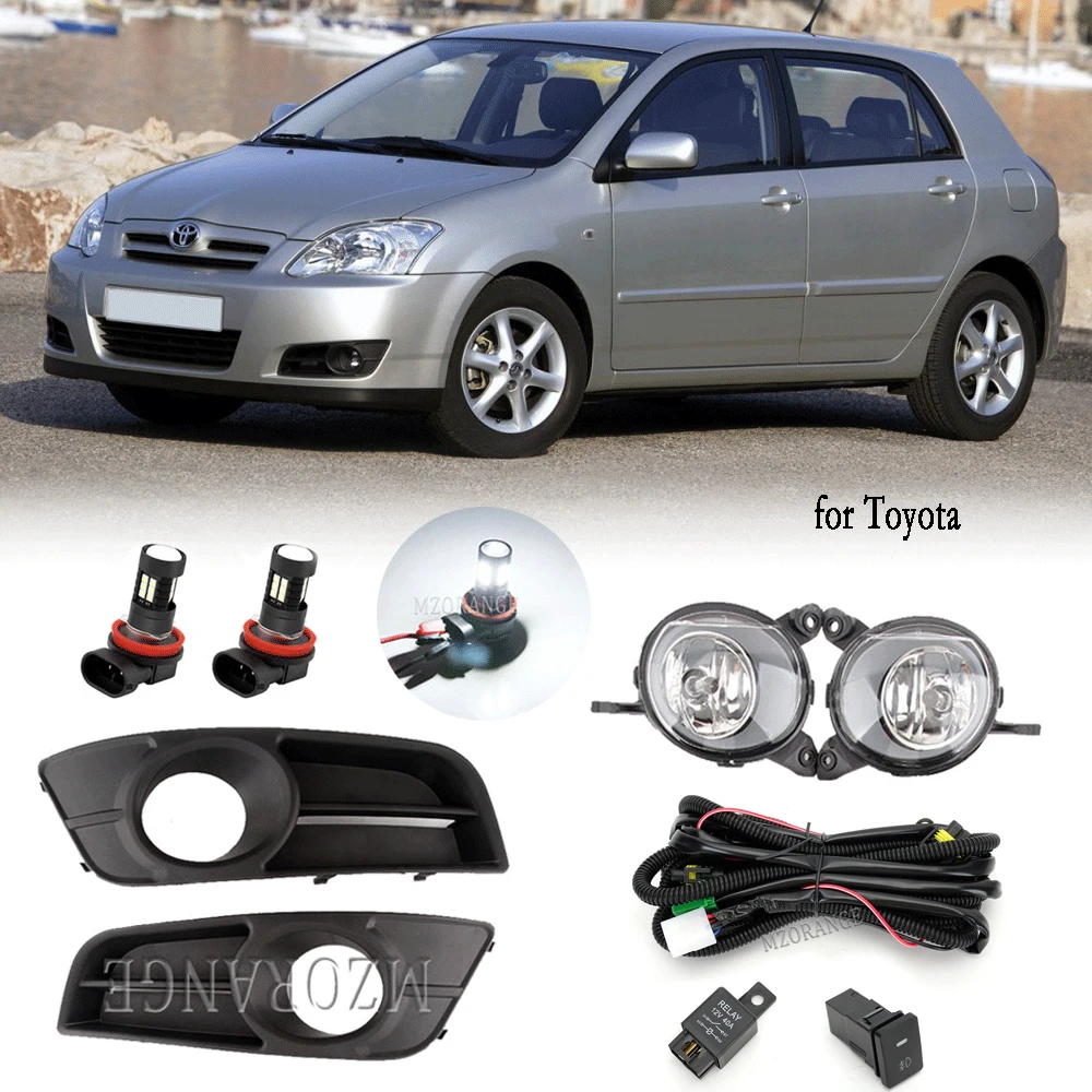 Luzes-de-nevoeiro-LED-para-Toyota-Corolla-Fog-Lamp-Vers-o-Europeia-Capa ...