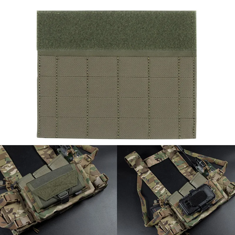 Tactical Molle Panel Front Flap for MK4 Chest RIg Fight Molle Full Flap ...