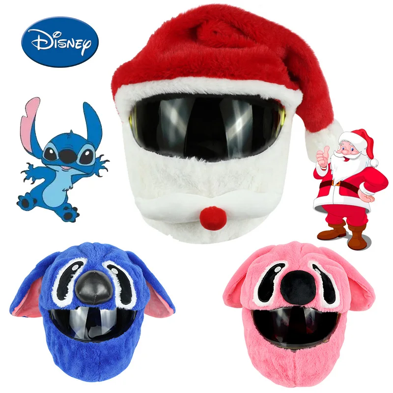 Stitch Plush Santa Hat