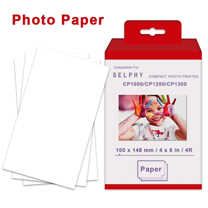Photo-Paper-Compatible-Canon-Selphy-CP1300-CP1200-CP1000-CP910-CP900 ...