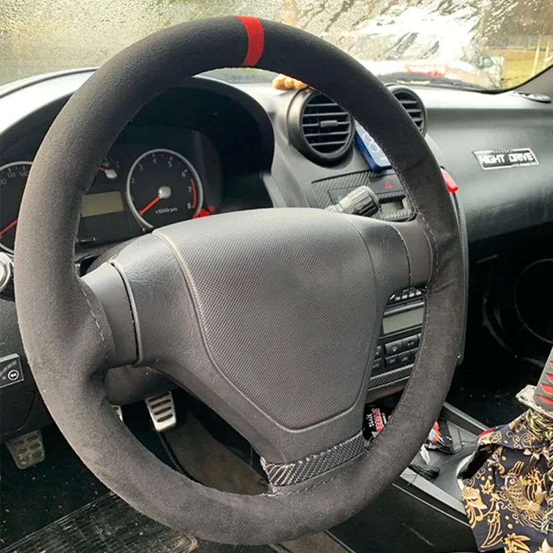 Suede-Car-Steering-Wheel-Cover-Universal-38CM-car-steering-wheel-cover ...
