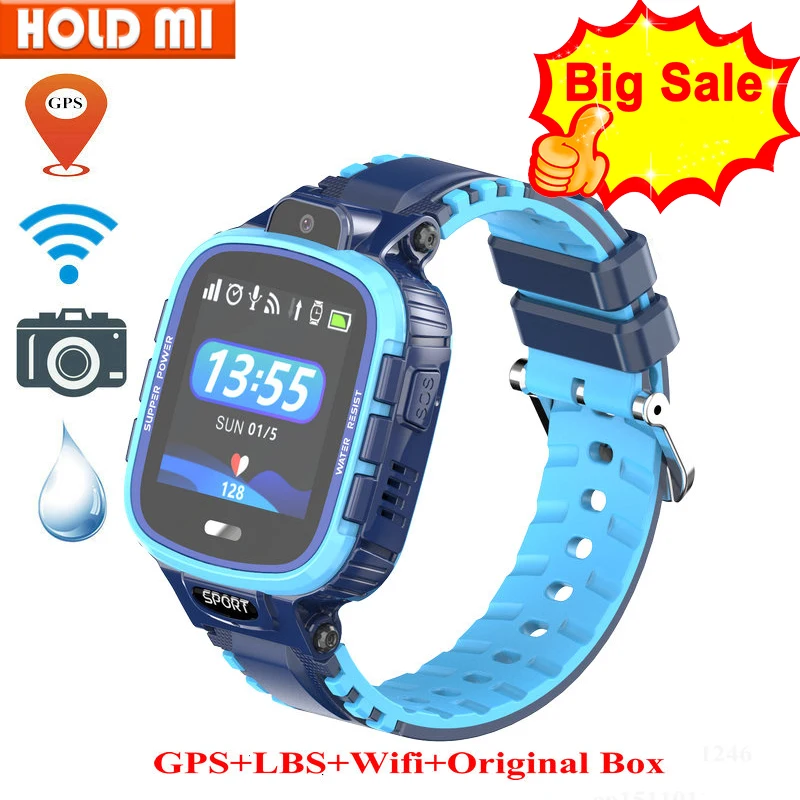 New-Kids-Smart-Watch-GPS-LBS-Location-Finder-Locator-Tracker-Monitor ...