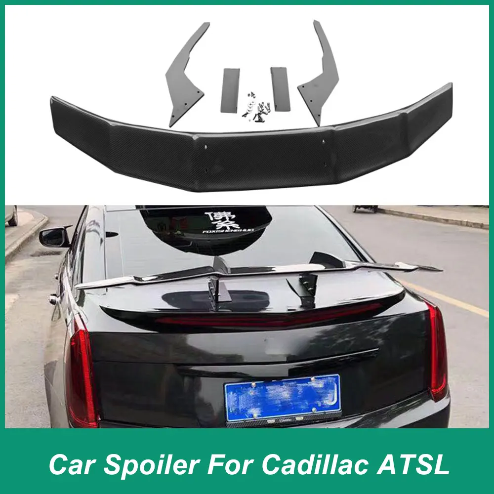 For-Cadillac-ATS-CT4-CT5-2013-2017-Sedan-Rear-Trunk-Iid-Spoiler-Fenders ...