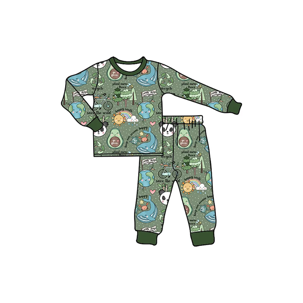 Boutique-kids-pajamas-clothes-cartoon-dog-cute-shark-pyjamas-set-match ...