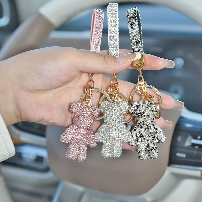 Creative-gifts-affixed-diamond-key-chain-car-pendant-bag-decoration ...