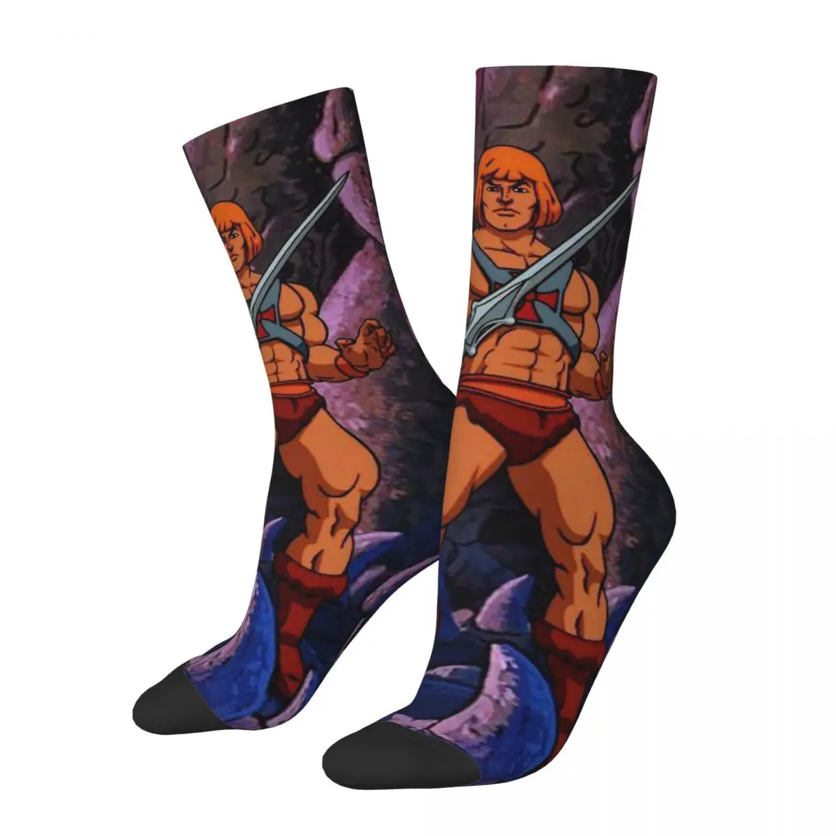 Hip-Hop-Vintage-Stand-Crazy-Men-s-Socks-Unisex-He-Man-and-the-Masters ...