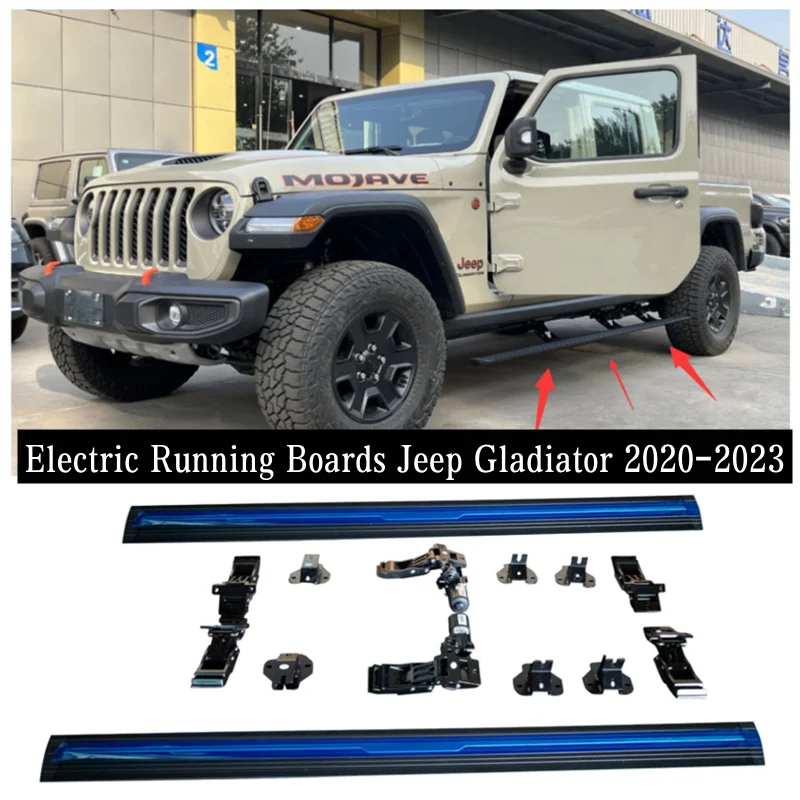 For-Jeep-Gladiator-2020-2021-2022-2023-High-Quality-Electric-Running ...