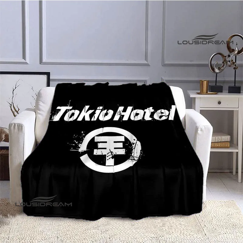 Tokio-Hotel-band-Retro-printed-blanket-warm-blanket-flannel-soft-and ...