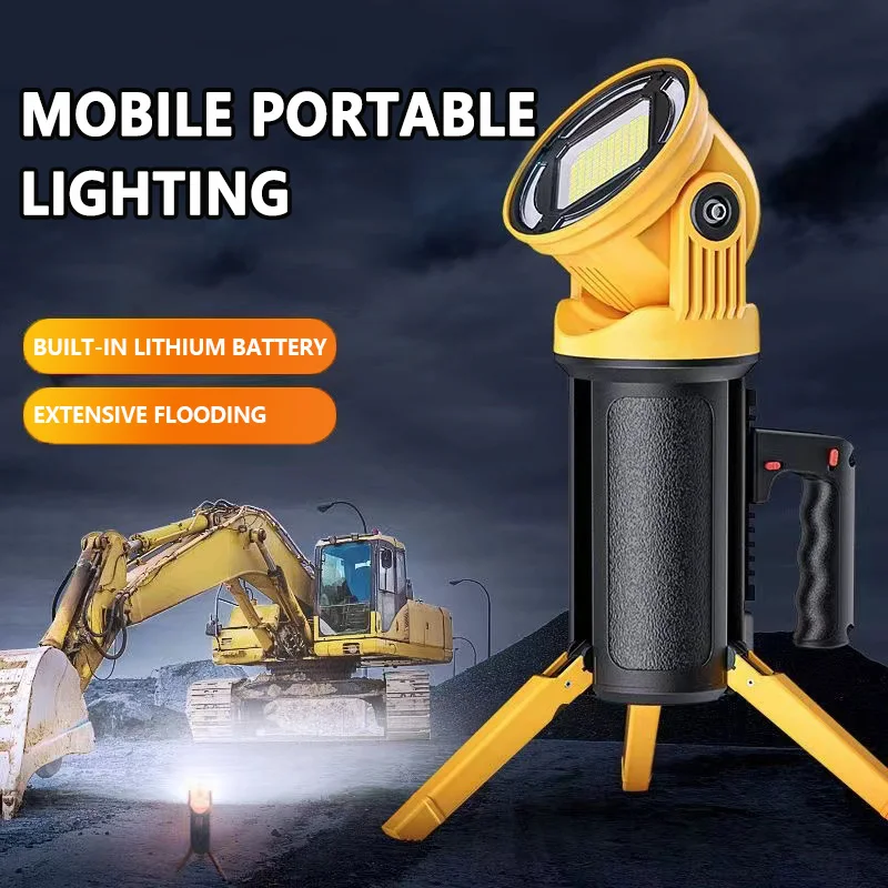 COB-Floodlight-Multi-Functional-Lighting-Charging-LED-Flashlight-Long ...