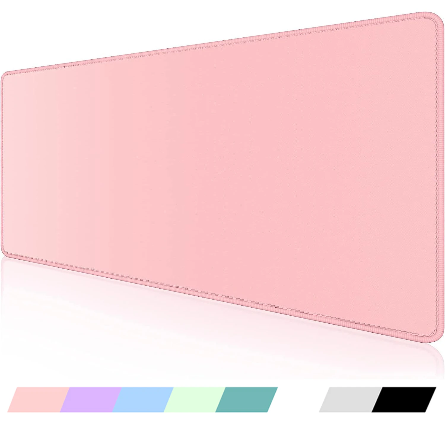 Computer-Laptop-Mouse-Pad-Office-Women-Large-Pink-Minimalist-Desk-Mat ...