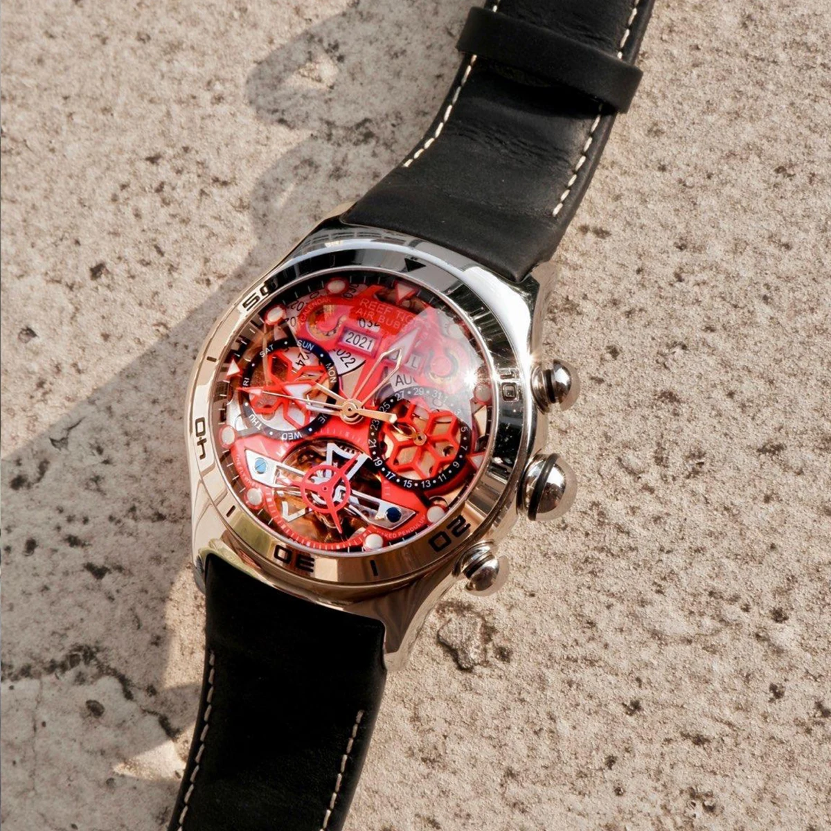 Reef Tiger/RT relojes deportivos para hombre, reloj automático de acero ...