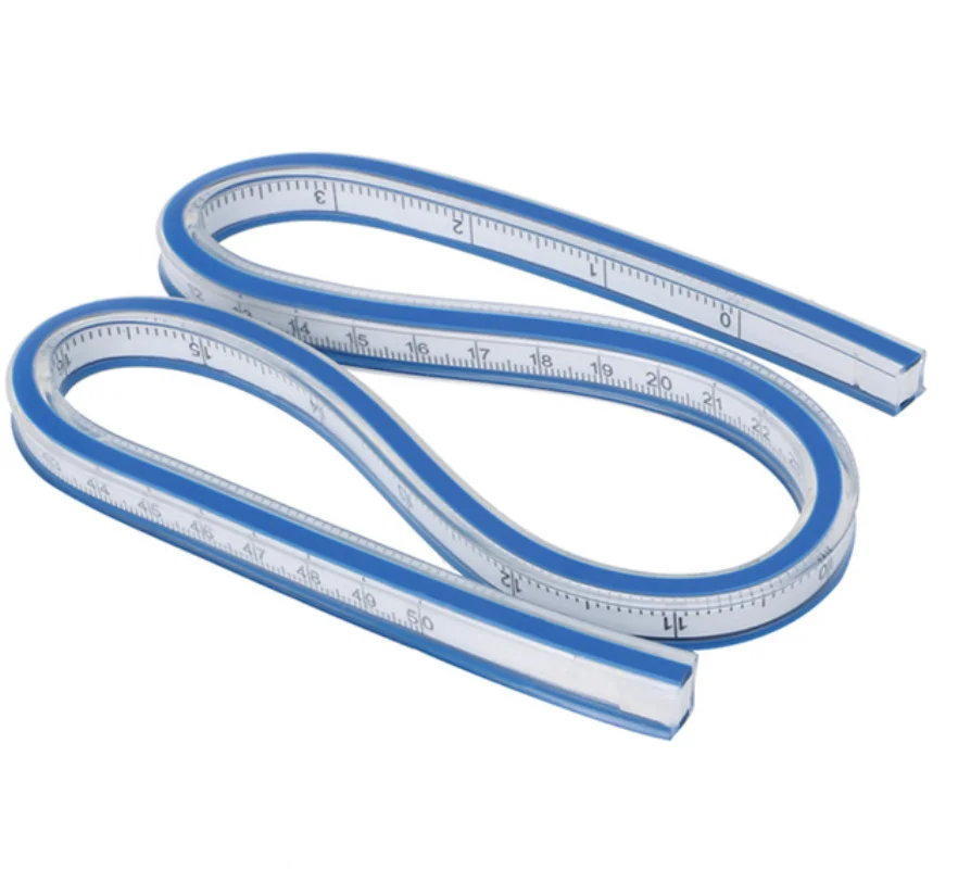 Flexible-Curve-Ruler-Drafting-Drawing-Tool-Plastic-Sewing-French-Curve ...