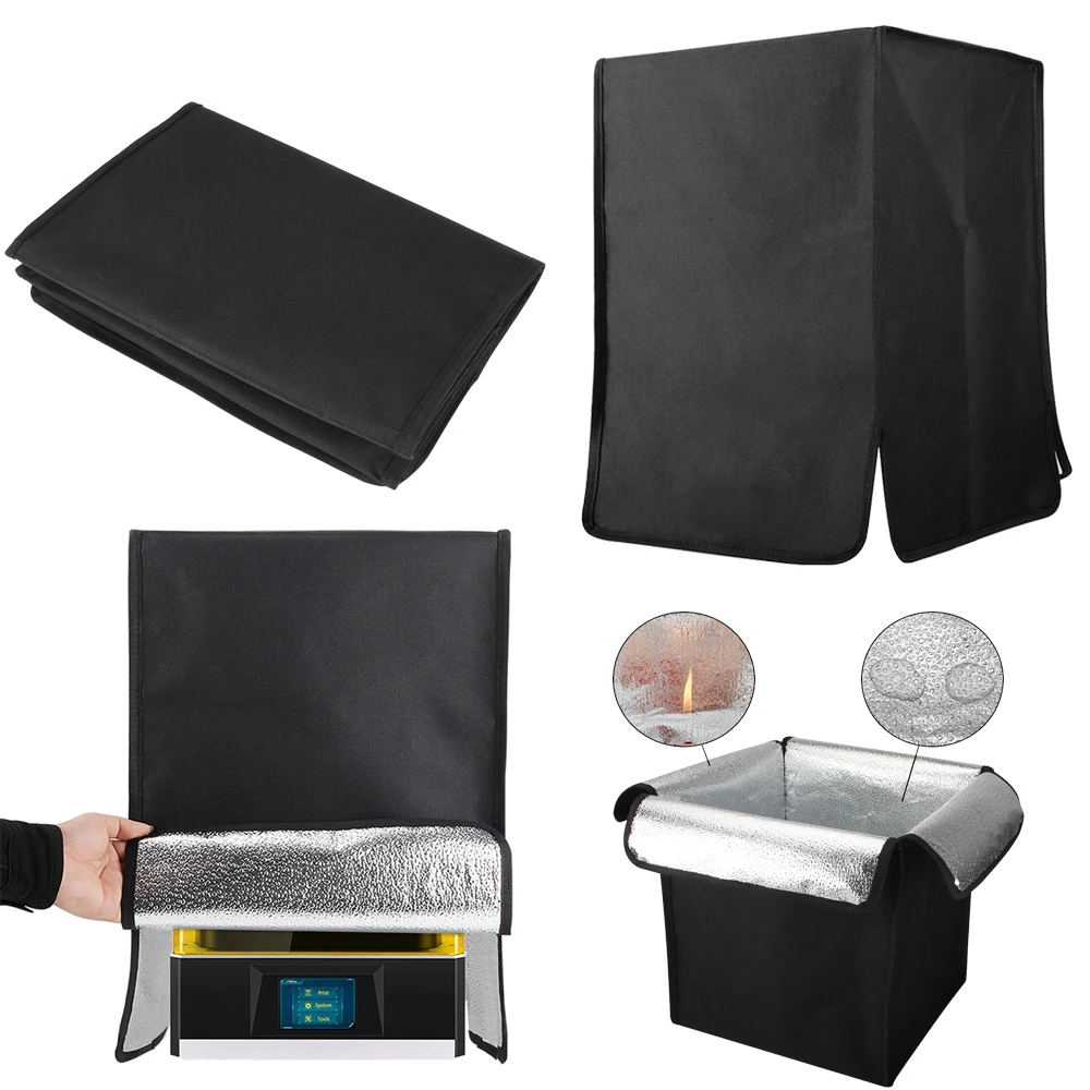 3D Printer Enclosure Blackout Cover Insulation Blackout Enclosure Hood ...