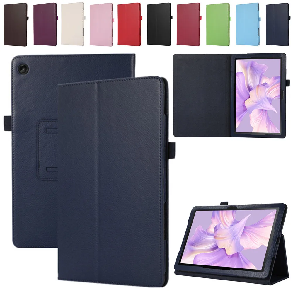 Funda de cuero plegable con soporte para teléfono móvil Lenovo Tab M10 ...