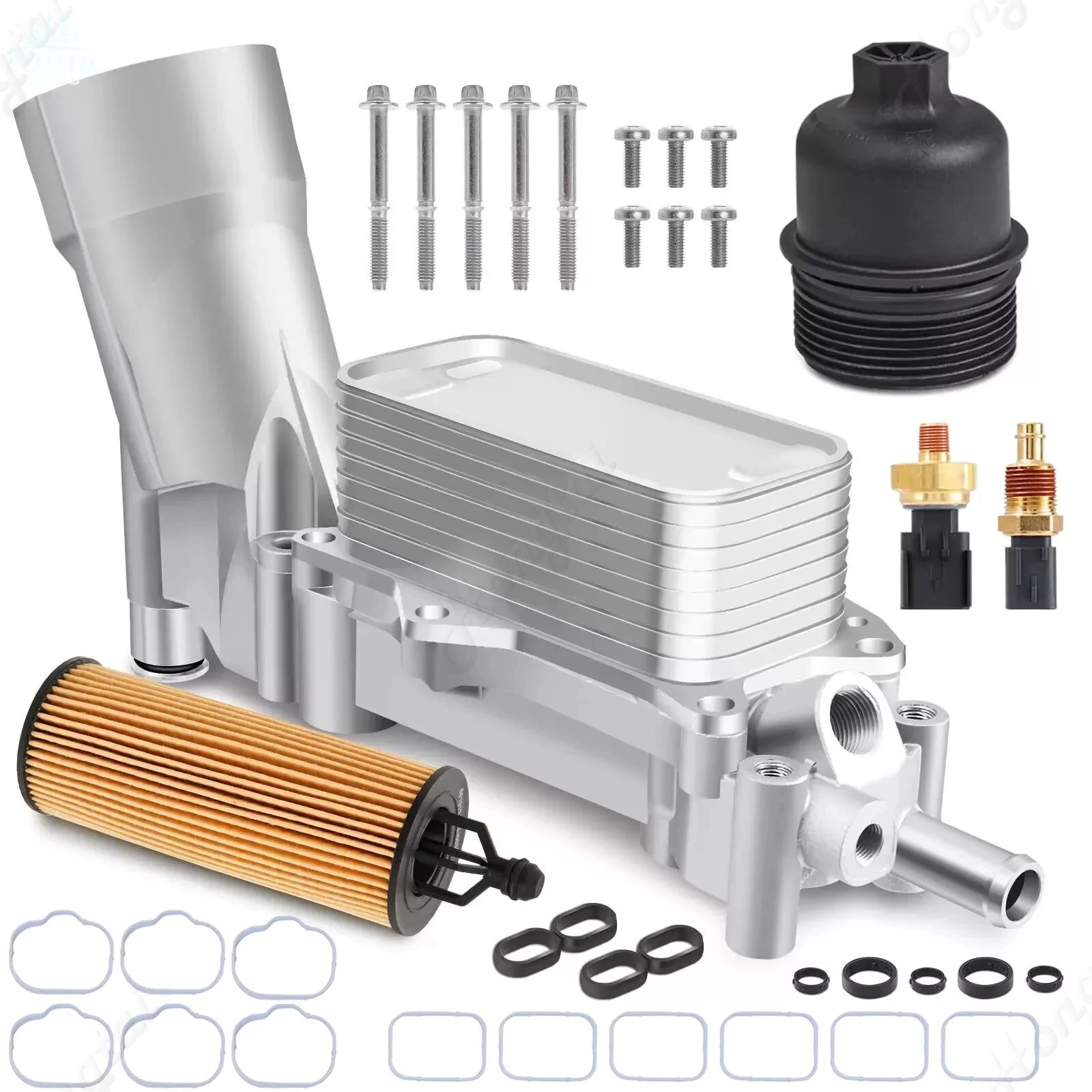 68365931AD NEW Engine Oil Cooler Assembly Radiator module Oil cooler ...