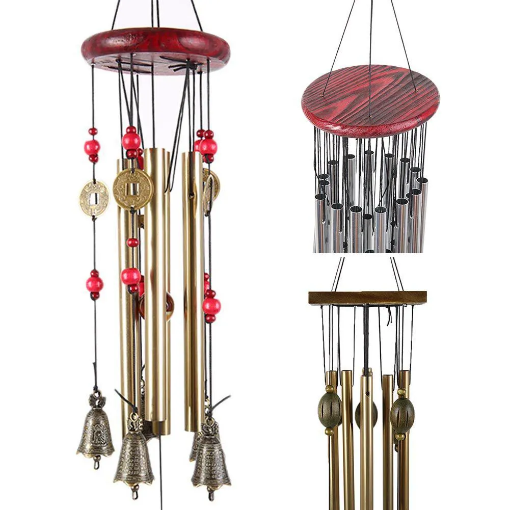Outdoor-Metal-Wind-Chimes-Yard-GardenBell-Wind-Chime-Window-Bells-Wall ...