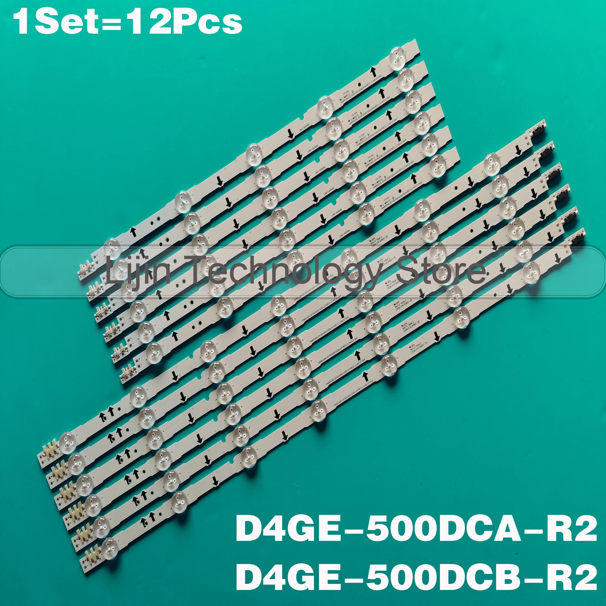 LED 백라이트 스트립 un50h5800 2014SVS50 D4GE 500DCA R2 D4GE 500DCB R2 ...