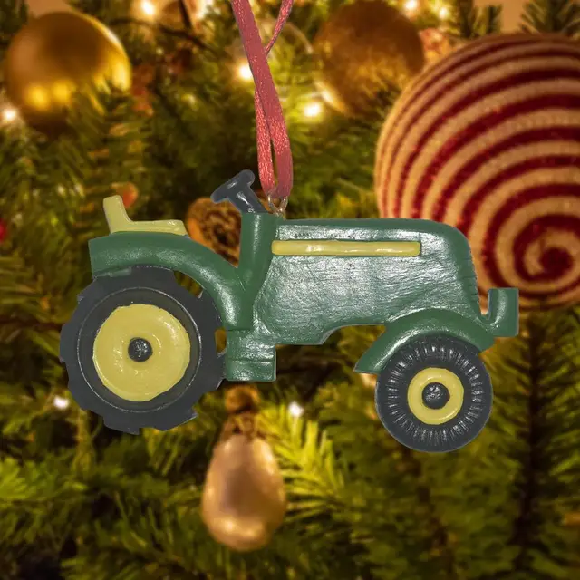 John Deere Tractor Christmas Ornaments John Deere Tractor Glass