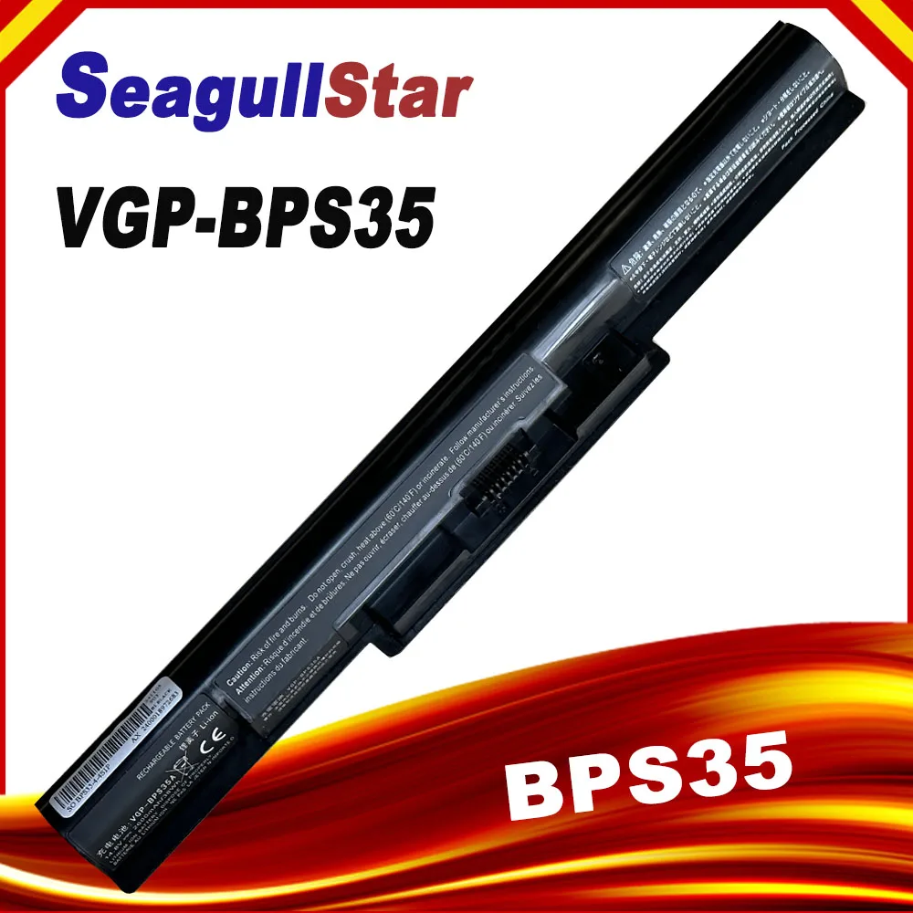 SeagullStar Laptop Battery For Sony VGP-BPS35 VGP-BPS35A for VAIO 14E ...