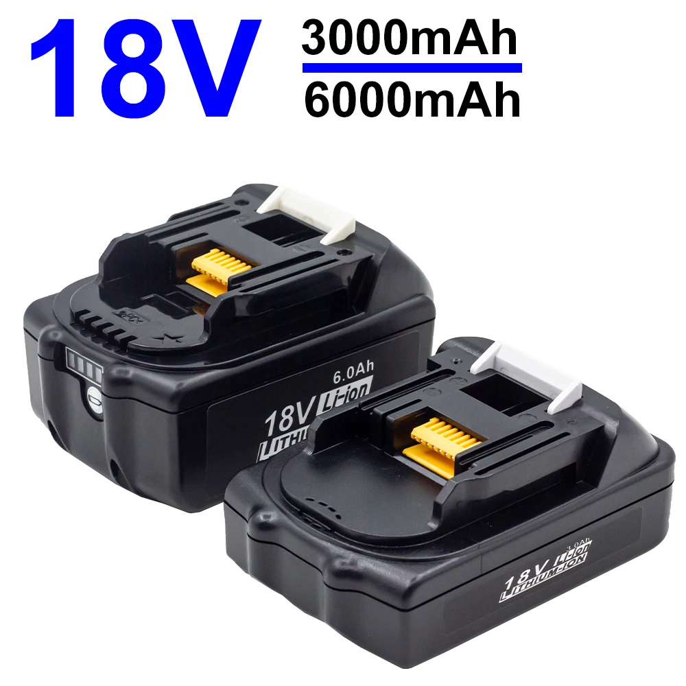 New-For-Makita-18v-Battery18V-3000mAh-6000mAh-BL1860-Rechargeable-Li-ion-Battery-BL1840-BL1850 ...