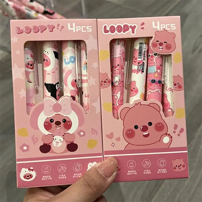 Cartoon-Kawaii-Cute-Loopy-Little-Beaver-Neutral-Pen-Carbon-Pen ...