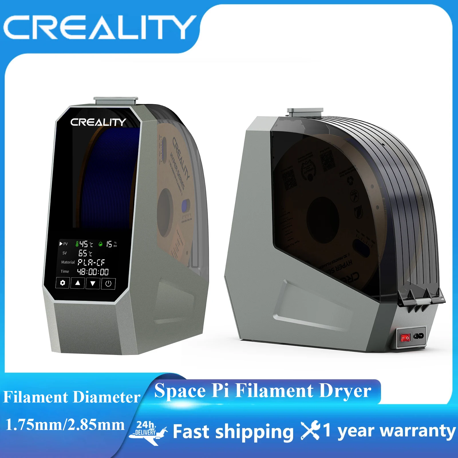 Creality-Space-Pi-Filament-Dryer-Box-Filament-Storage-Dehydrator-360 ...