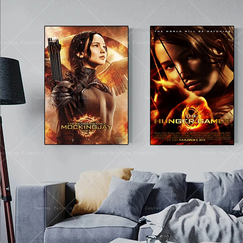 The Hunger Games Movie Poster Katniss