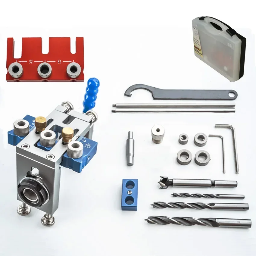 Quick-Clamp-Woodworking-3-In-1-Dowelling-Jig-Dowel-Cam-Jig-Wood ...