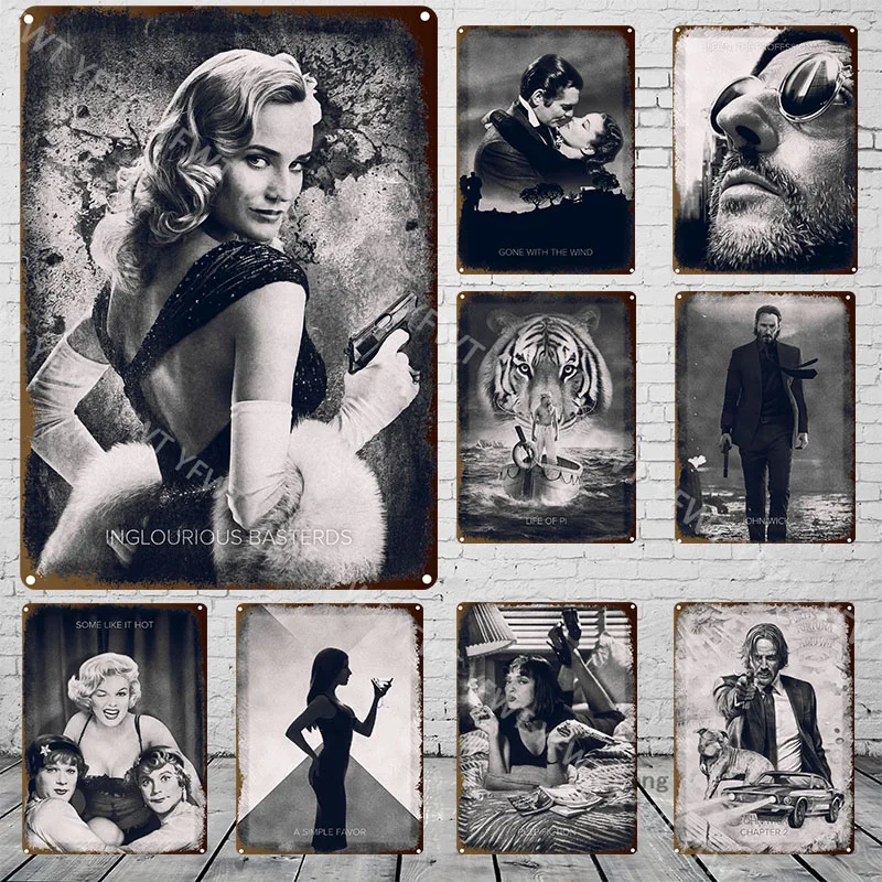 Classic-Retro-Killer-Character-Sexy-Poster-Metal-Tin-Sign-for-Living ...