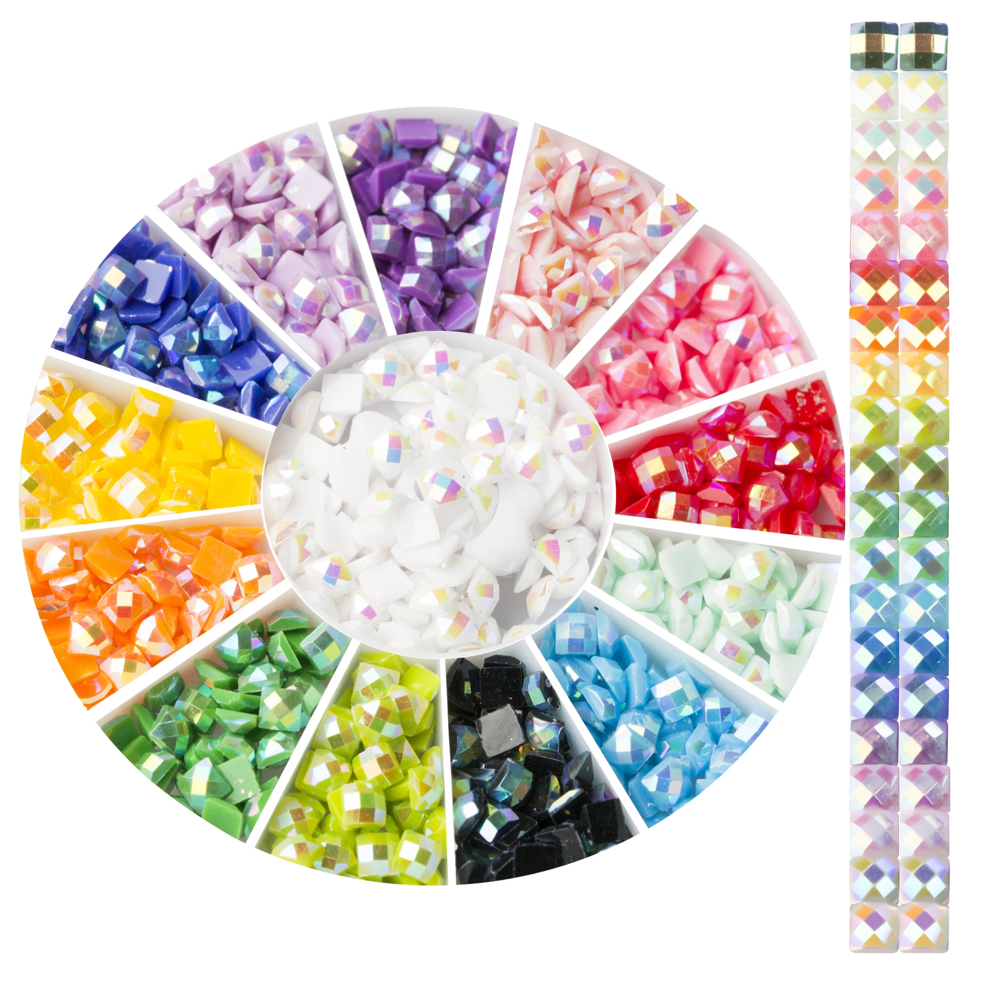 20-Colors-Diamond-Beads-for-5D-Diamond-Painting-Accessories-Resin-AB ...